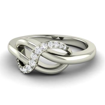 Oracle Ring with Round I Diamond | 0.09 carats Round I Diamond Wedding ...