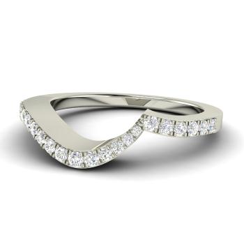 Tessia Matching Wedding Band with Round SI Diamond | 0.17 carats Round ...