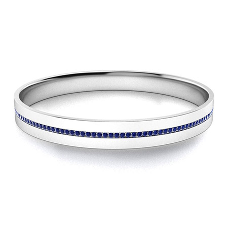 Sapphire Bangles For Women | Bangles | Diamondere