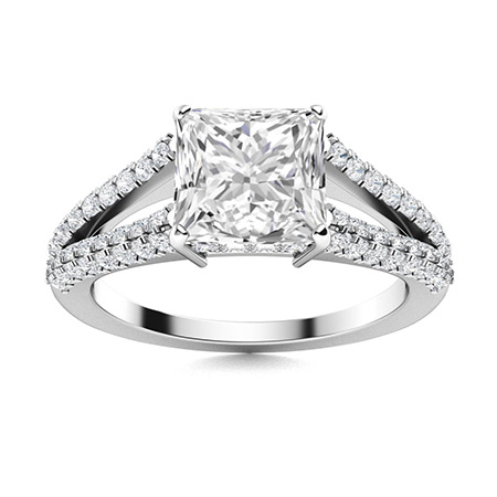 VVS Diamond Rings For Women | Rings | Diamondere (Natural & Certified)