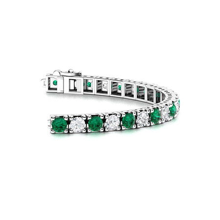 Lab Created Emerald Bracelets For Women | Certified Fine Jewelry ...