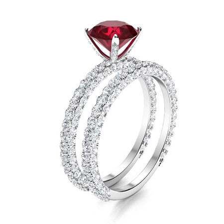 Ruby Rings for Women | Heirloom Quality Available | Diamondere