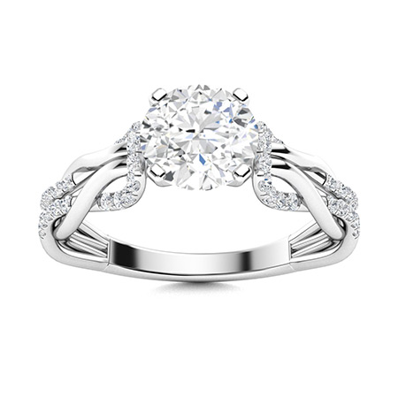 VVS Diamond Rings For Women | Rings | Diamondere (Natural & Certified)