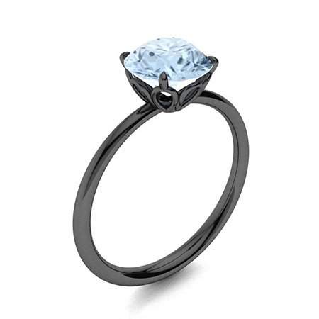 Black Gold Rings For Women | Diamondere