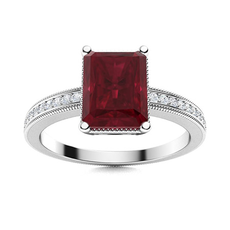 Ruby Rings for Women | Heirloom Quality Available | Diamondere