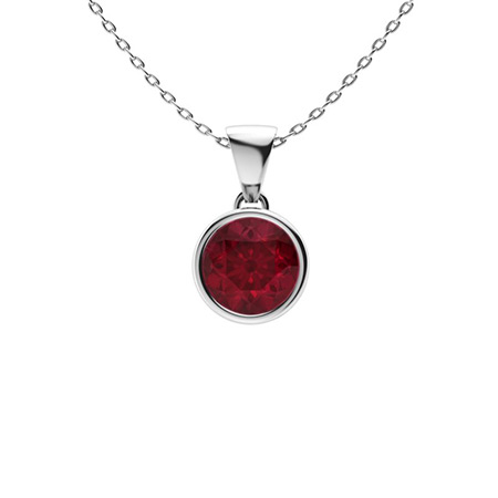 Ruby Necklaces | Ruby Pendants For Women | Pendants | Diamondere
