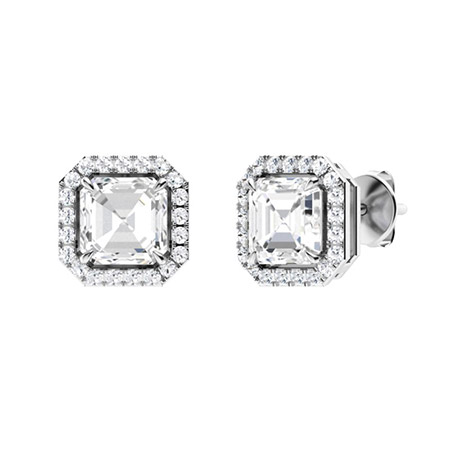 Lab Created Diamond Earrings For Women | Earrings | Diamondere