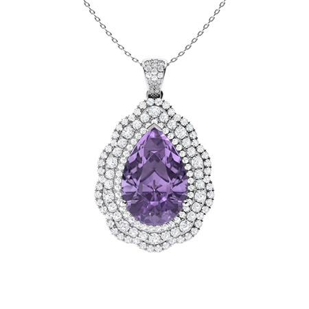 Iolite Necklaces | Iolite Pendants For Women | Pendants | Diamondere ...