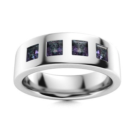 Alexandrite Rings for Men | Certified Fine Jewelry | Diamondere