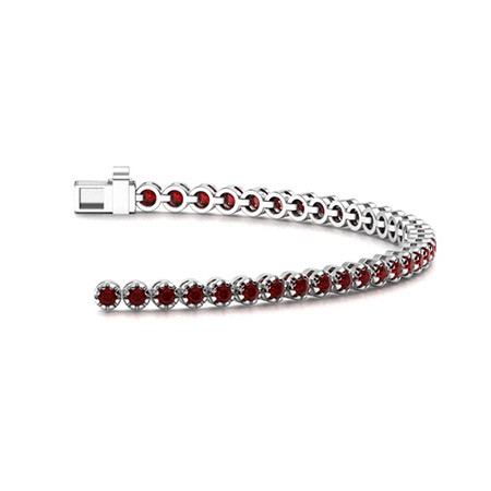 Garnet Bracelets For Women | Bracelets | Diamondere (Natural & Certified)