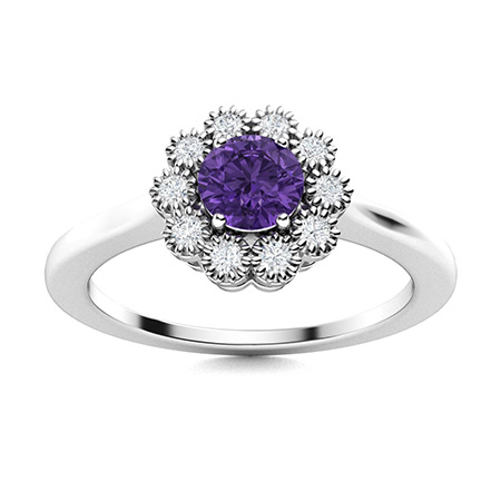 Amethyst Rings For Women | Rings | Diamondere (Natural & Certified)