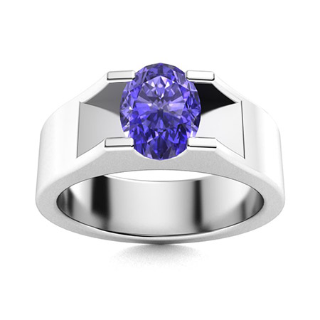 Men's Tanzanite Jewelry | Men's Jewelry | Diamondere