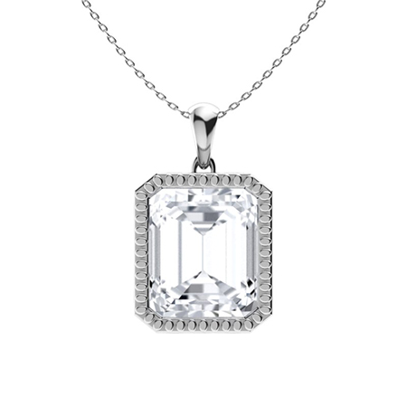 White Topaz Necklaces | White Topaz Pendants For Women | Pendants ...
