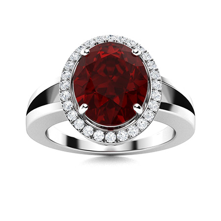 Garnet Rings for Women | Heirloom Quality Available | Diamondere