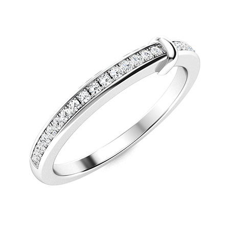Cardinal Ring with Round SI Diamond | 0.13 carats Round SI Diamond ...