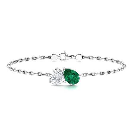 Lab-Created Emerald Bracelets For Women | Certified Fine Jewelry ...