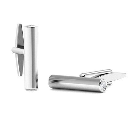 Men's VVS Diamond Cufflinks | Cufflinks | Diamondere