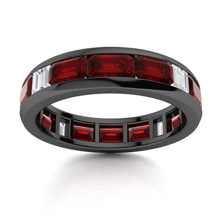 Black Gold Rings For Women | Diamondere