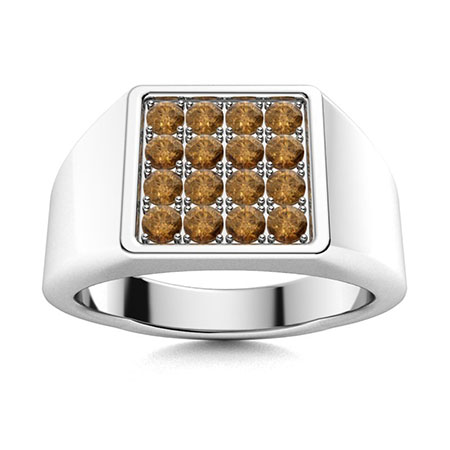 Men's Brown Diamond Wedding Bands | Men's Brown Diamond Rings | Diamondere