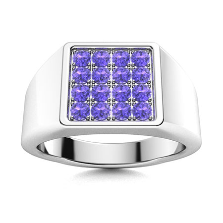 Men's Tanzanite Jewelry | Men's Jewelry | Diamondere (Natural & Certified)