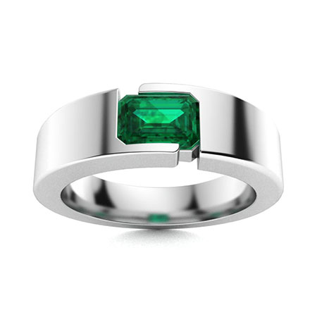 Lab-Created Emerald Rings for Women | Certified Fine Jewelry | Diamondere