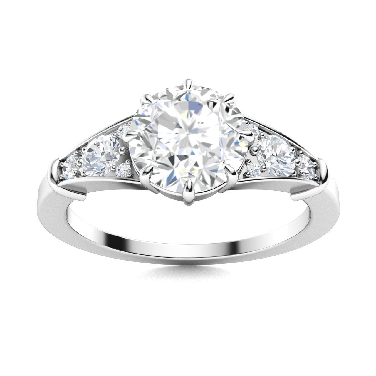 VVS Diamond Rings for Women | Certified Fine Jewelry | Diamondere