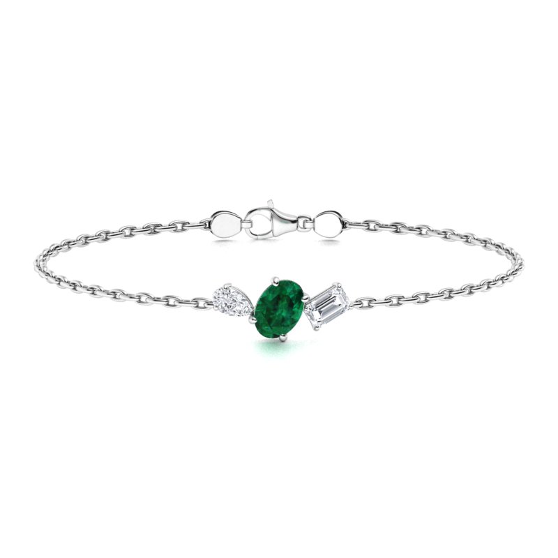 Lab-Created Emerald Bracelets For Women | Certified Fine Jewelry ...