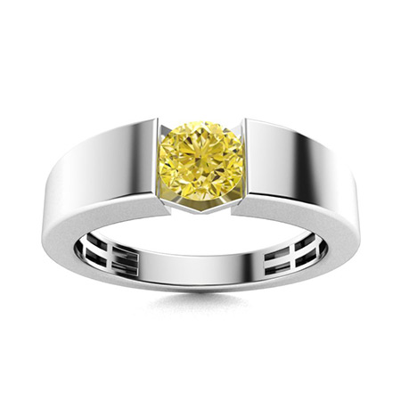Yellow Diamond Rings for Women | Lab-Created | Diamondere