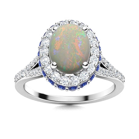 Opal Rings for Women | Certified Fine Jewelry | Diamondere
