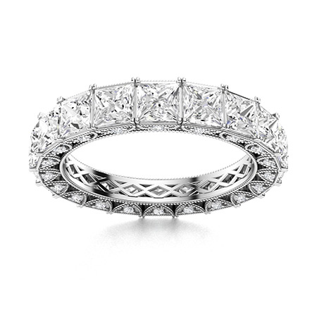 VVS Diamond Rings For Women | Rings | Diamondere (Natural & Certified)
