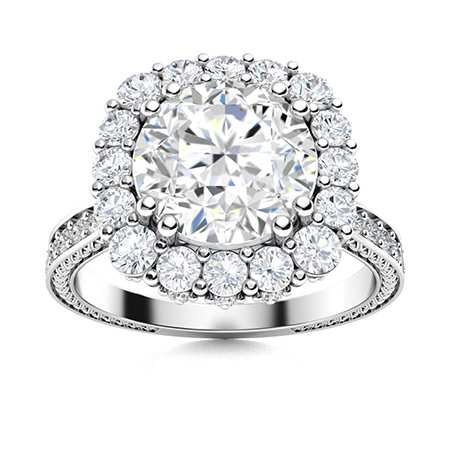 VVS Diamond Rings for Women | Certified Fine Jewelry | Diamondere