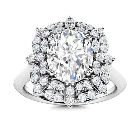 VVS Diamond Rings for Women | Certified Fine Jewelry | Diamondere