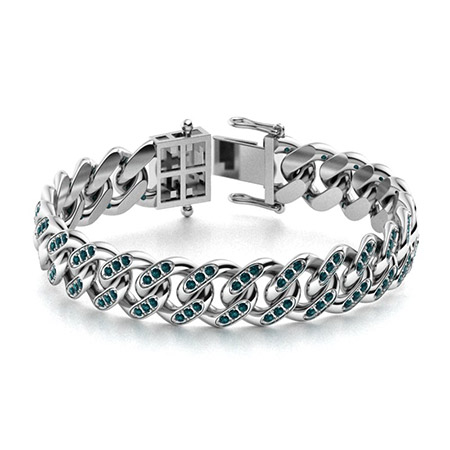 Men's Blue Diamond Jewelry | Men's Jewelry | Diamondere