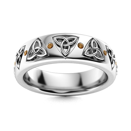 Men's Brown Diamond Wedding Bands | Men's Brown Diamond Rings | Diamondere