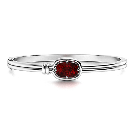 Garnet Bangles For Women | Bangles | Diamondere (Natural & Certified)