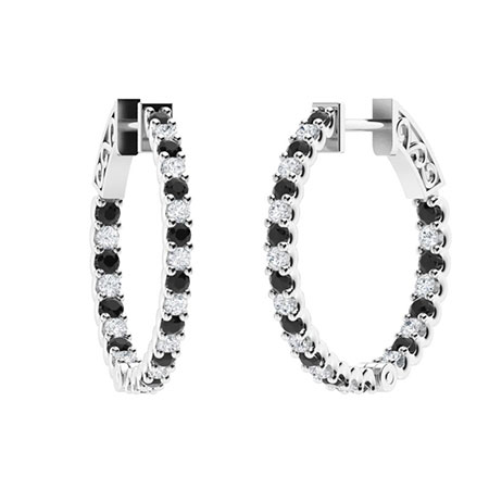 Black Diamond Earrings For Women | Earrings | Diamondere