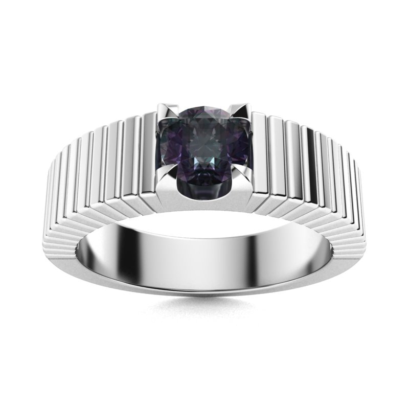 Alexandrite Rings for Men | Certified Fine Jewelry | Diamondere