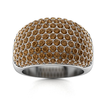 Men's Brown Diamond Wedding Bands | Men's Brown Diamond Rings | Diamondere