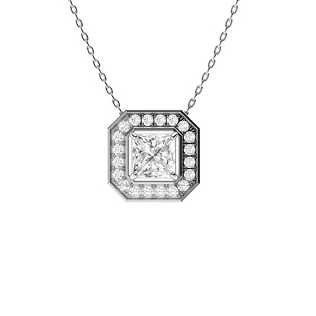 Lab created Diamond Necklaces | Lab created Diamond Pendants For Women ...