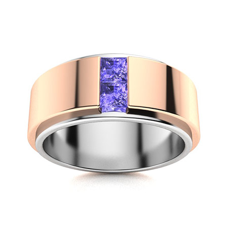 Men's Tanzanite Jewelry | Men's Jewelry | Diamondere (Natural & Certified)