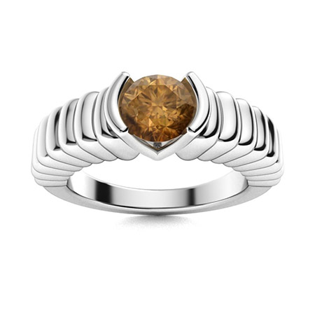 Men's Brown Diamond Wedding Bands | Men's Brown Diamond Rings | Diamondere