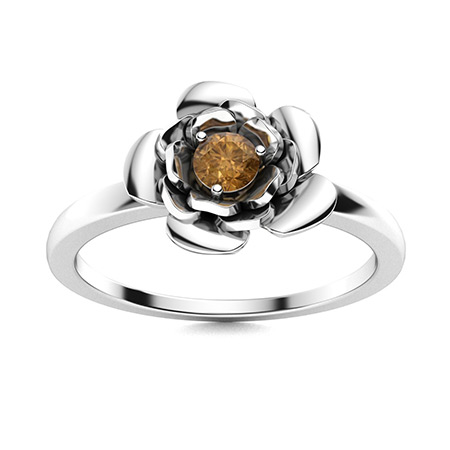 Brown Diamond Rings for Women | Heirloom Quality Available | Diamondere