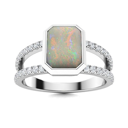 Opal Rings for Women | Certified Fine Jewelry | Diamondere