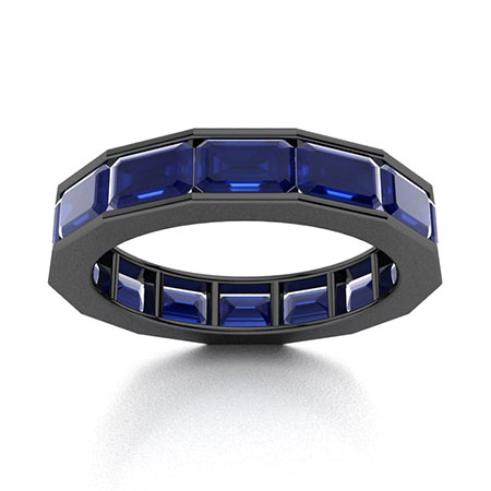 Black Gold Rings For Women | Diamondere