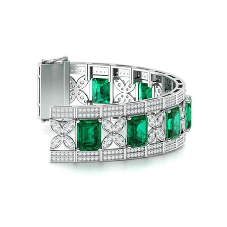 Lab-Created Emerald Bracelets For Women | Certified Fine Jewelry ...