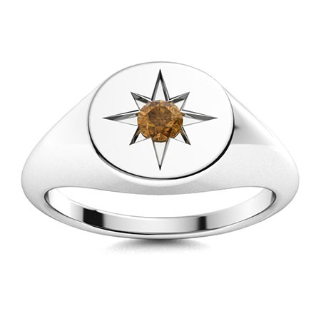 Men's Brown Diamond Wedding Bands | Men's Brown Diamond Rings | Diamondere