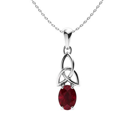 Ruby Necklaces | Ruby Pendants For Women | Pendants | Diamondere ...