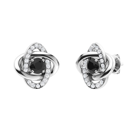 Black Diamond Earrings For Women | Earrings | Diamondere