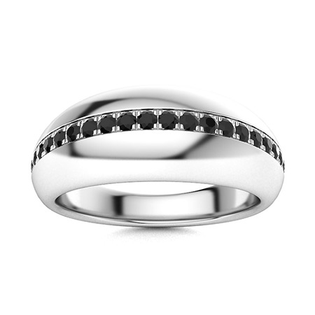 Men's Black Diamond Wedding Bands | Men's Black Diamond Rings ...
