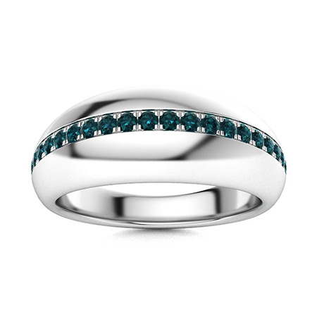 Men's Blue Diamond Wedding Bands | Men's Blue Diamond Rings ...